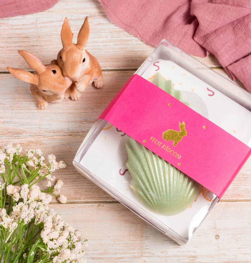 Ovo de Páscoa Morango e Manjericão 260g | Seleve