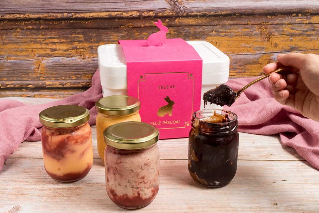 Kit Degustação de Páscoa 720g | Seleve